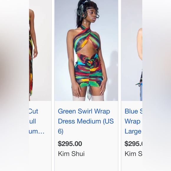 Kim Shui | Dresses | Kim Shui Medium Swirl Dress | Poshmark